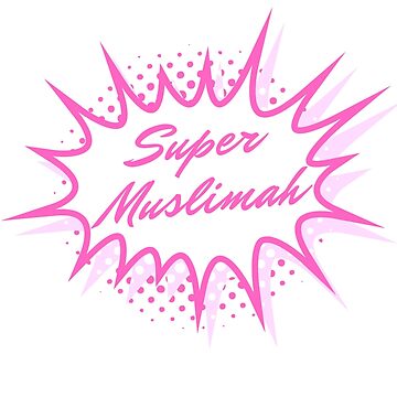 "Super Muslimah" Sticker for Sale by Z Girl | Redbubble