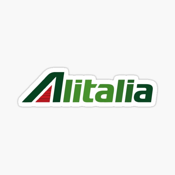 Alitalia Stickers | Redbubble