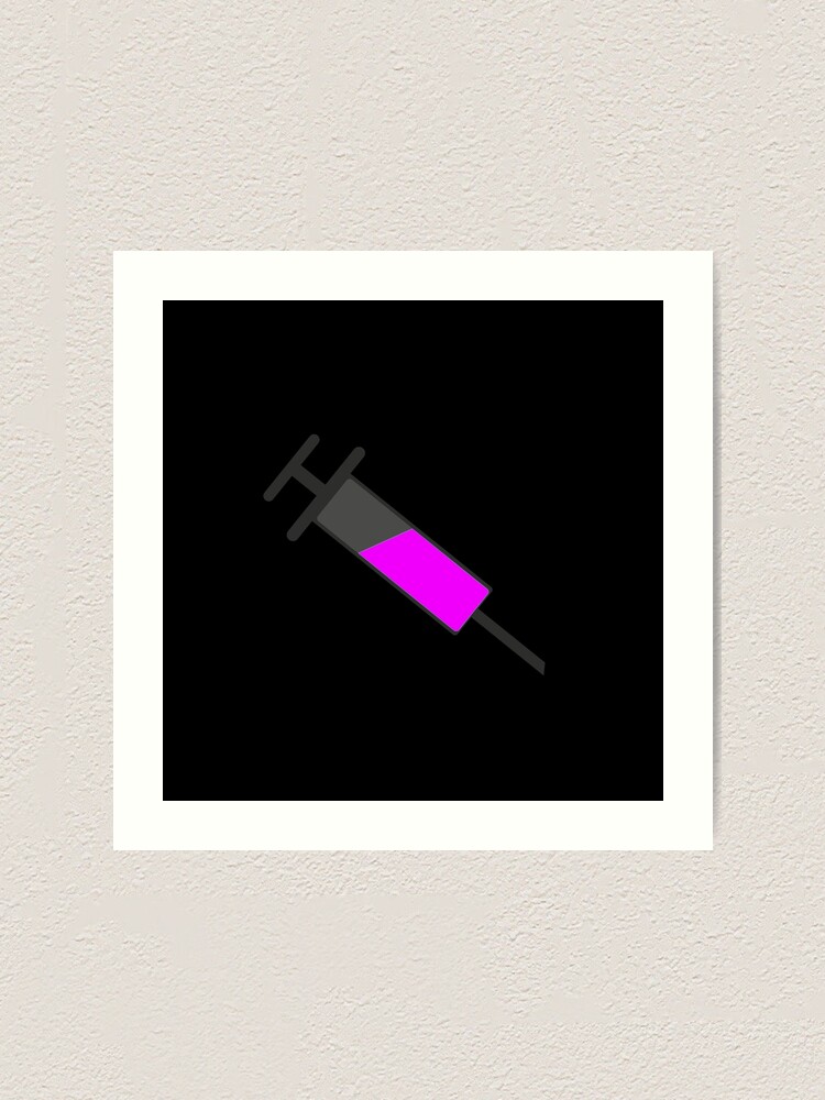 "Injection Logo - Dark Purple" Art Print by injectiondev | Redbubble