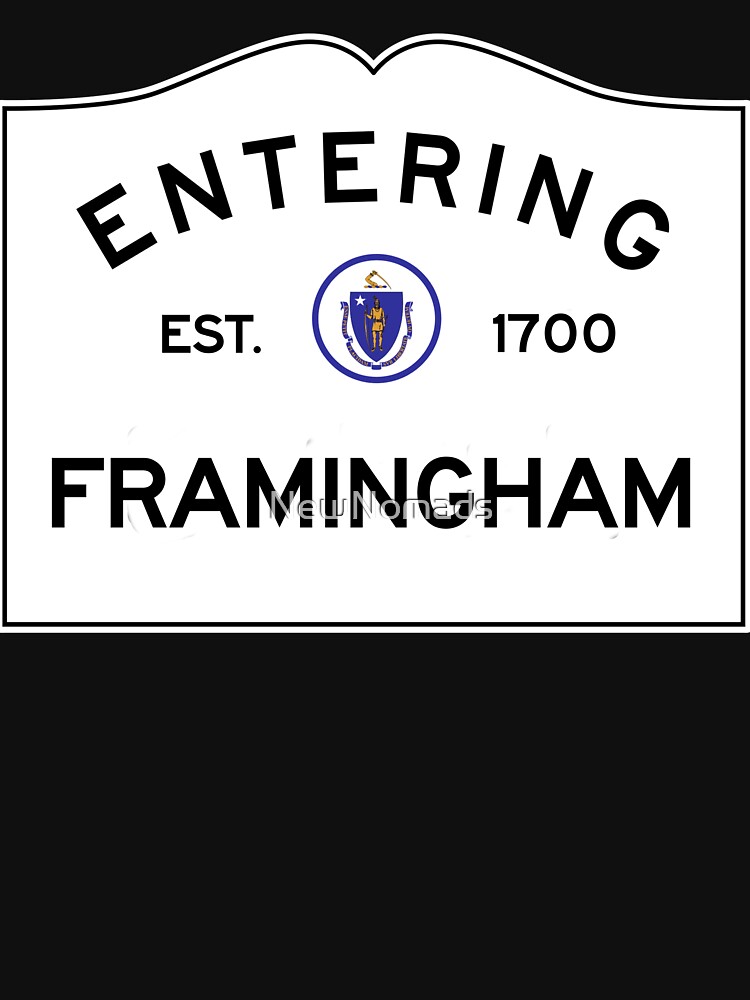 "Entering Framingham - Commonwealth of Massachusetts Road Sign ...