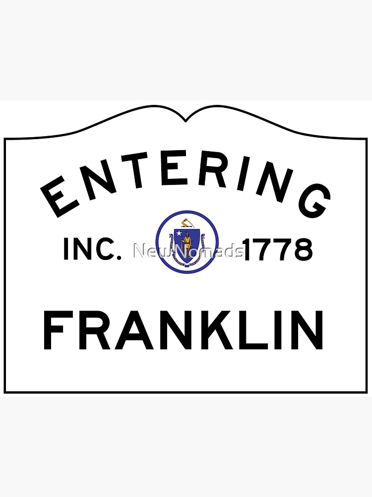 "Entering Franklin Massachusetts - Commonwealth of Massachusetts Road ...
