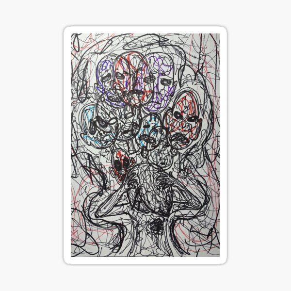 "constant fighting. " Sticker by txvxrez | Redbubble