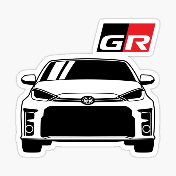 Toyota Gr Stickers | Redbubble