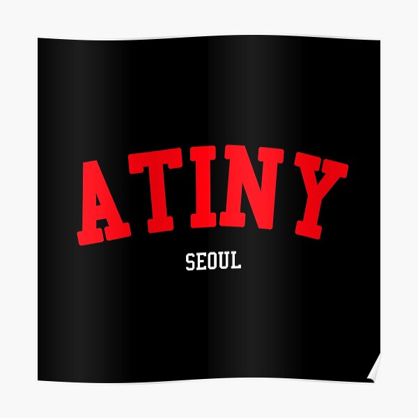"KPOP ATEEZ ATINY SEOUL" Poster by LySaVN | Redbubble