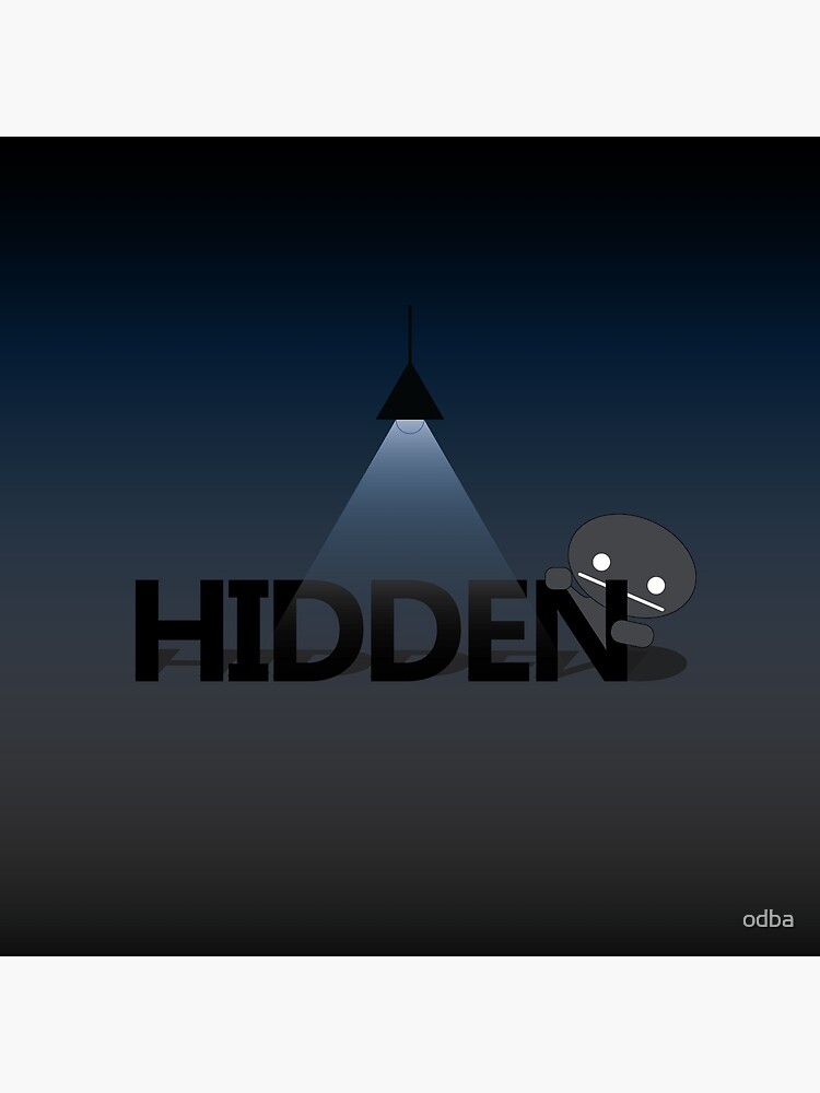 "Hideen funny Dark colors" Poster by odba | Redbubble