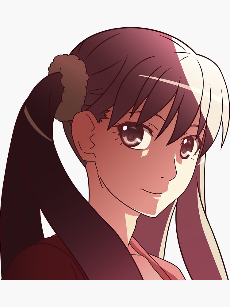 "Monogatari series " Sticker by francoisbb | Redbubble