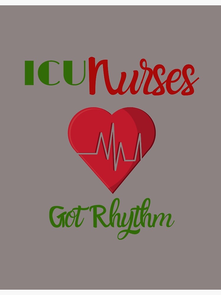 "ICU Nurse Design" Poster by rodelyn | Redbubble