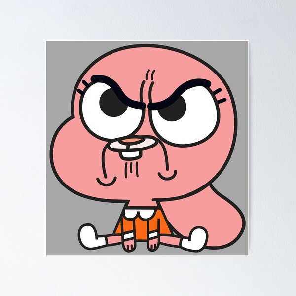 Amazing World Of Gumball Anais Angry