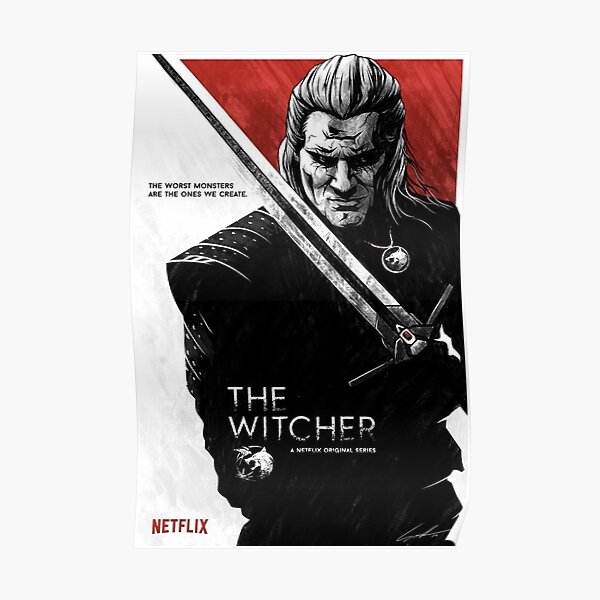 The Witcher Netflix Posters | Redbubble