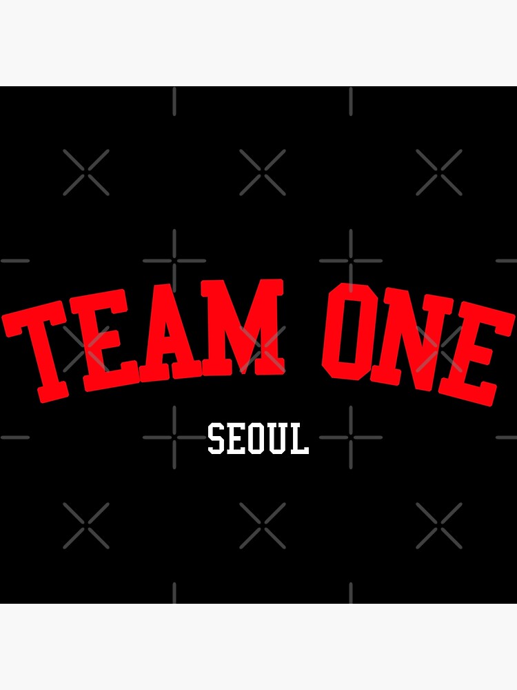 "KPOP 1TEAM TEAM ONE FANDOM NAME" Poster for Sale by LySaVN | Redbubble