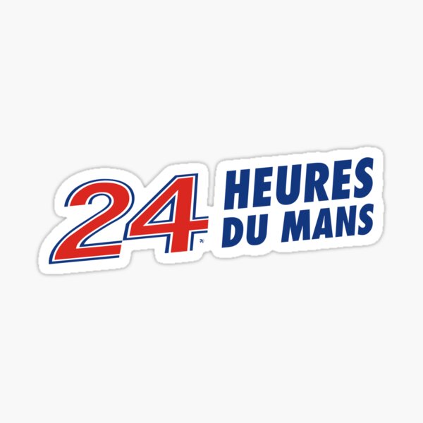 Stickers Sur Le Thème 24 Heures Du Mans Redbubble