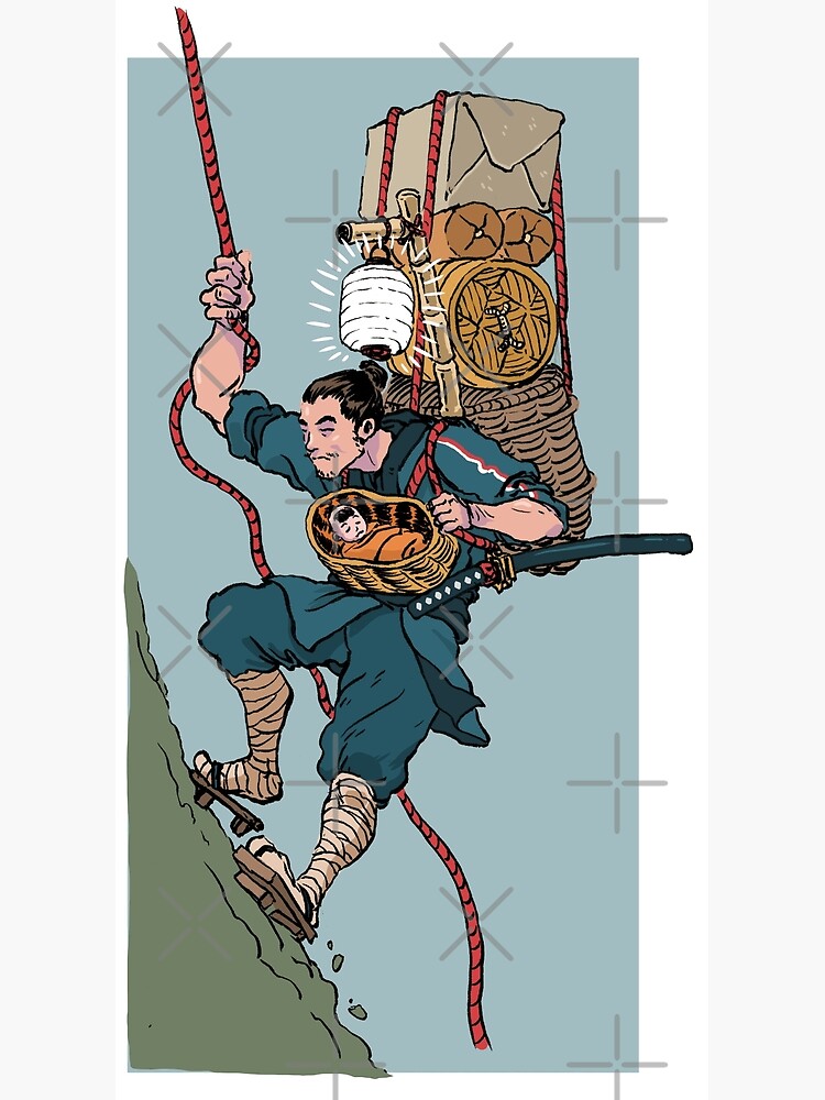 "Ukiyo-e Sam Porter Bridges" Art Print for Sale by floatingdisc | Redbubble