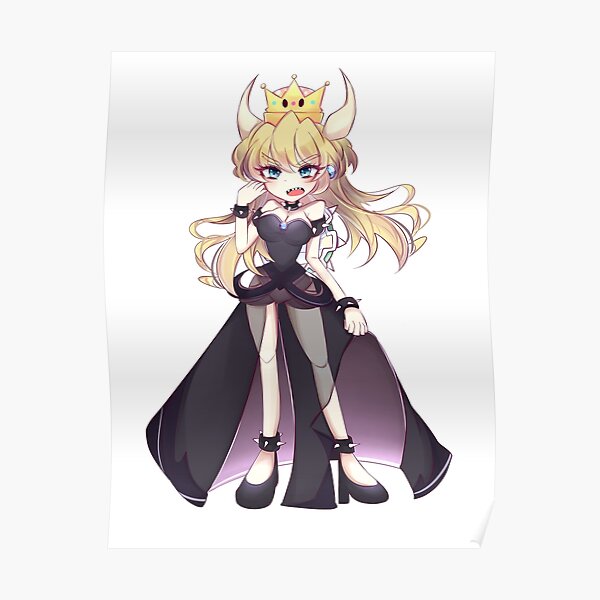 Bowsette Posters | Redbubble