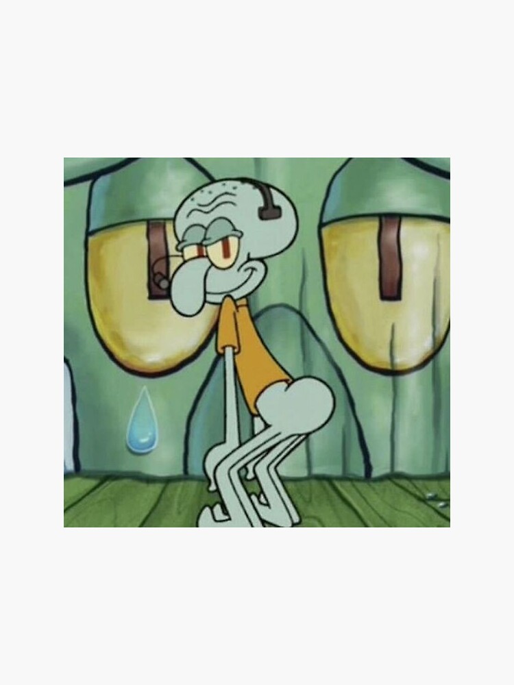 "Squidward Meme" Sticker for Sale by aliyahyogerst | Redbubble