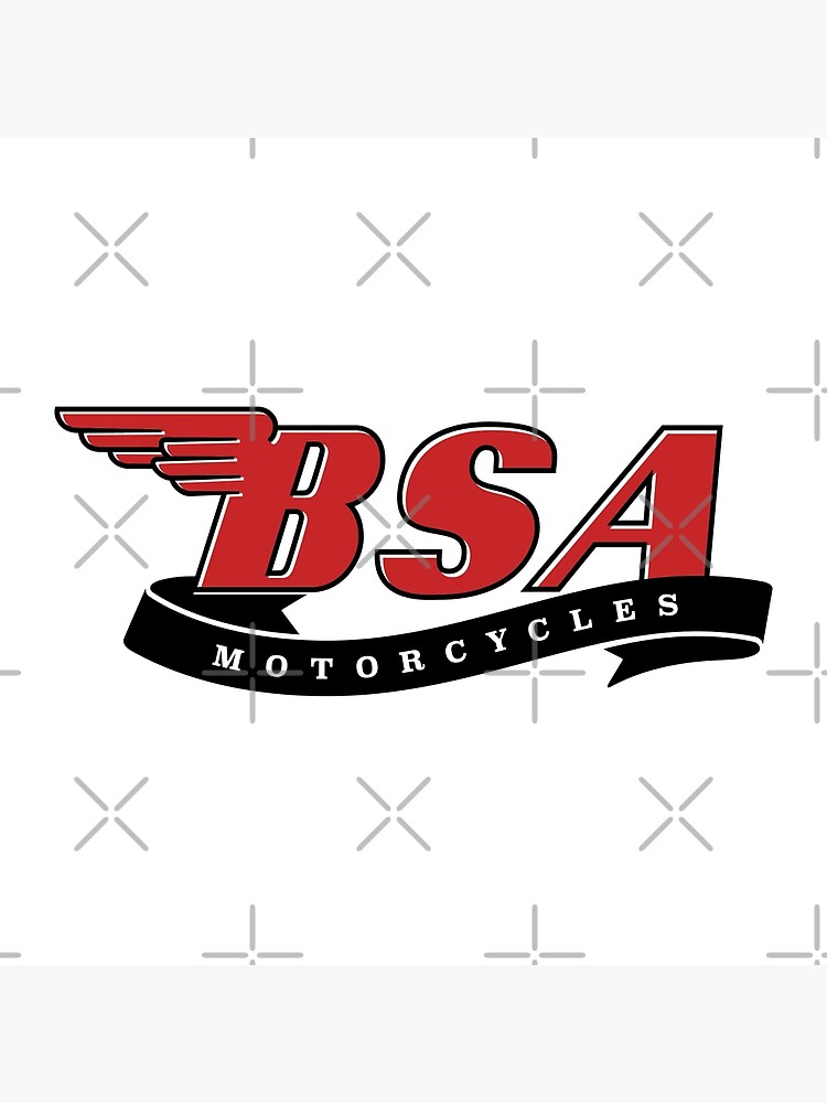 "Classic BSA Motorcycles Logo" Poster for Sale by vintageracer | Redbubble