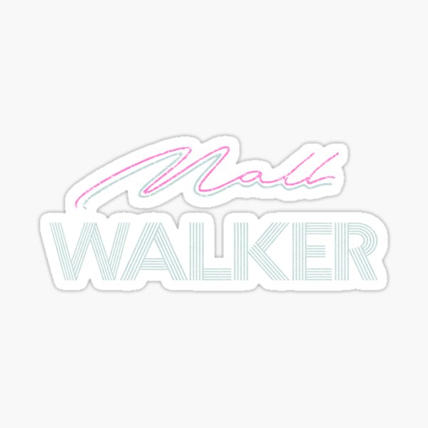 "Mall Walker" Sticker for Sale by fandemonium | Redbubble