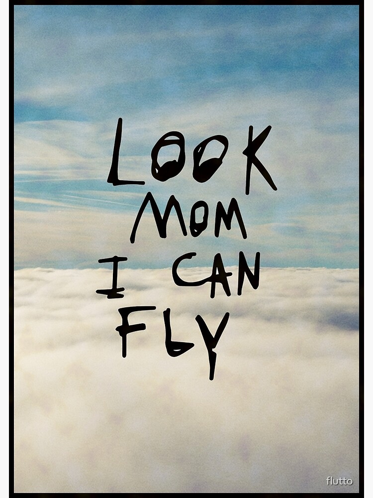 "Travis Scott - LOOK MOM I CAN FLY Poster" Poster by flutto | Redbubble