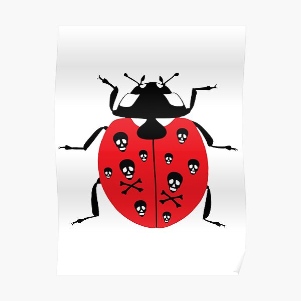 "Skull Ladybug for Skull and Bones fans" Poster by zoom-all-in | Redbubble