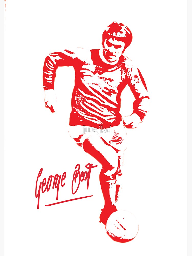 "George Best - Signature 2" Sticker for Sale by jwejkd | Redbubble