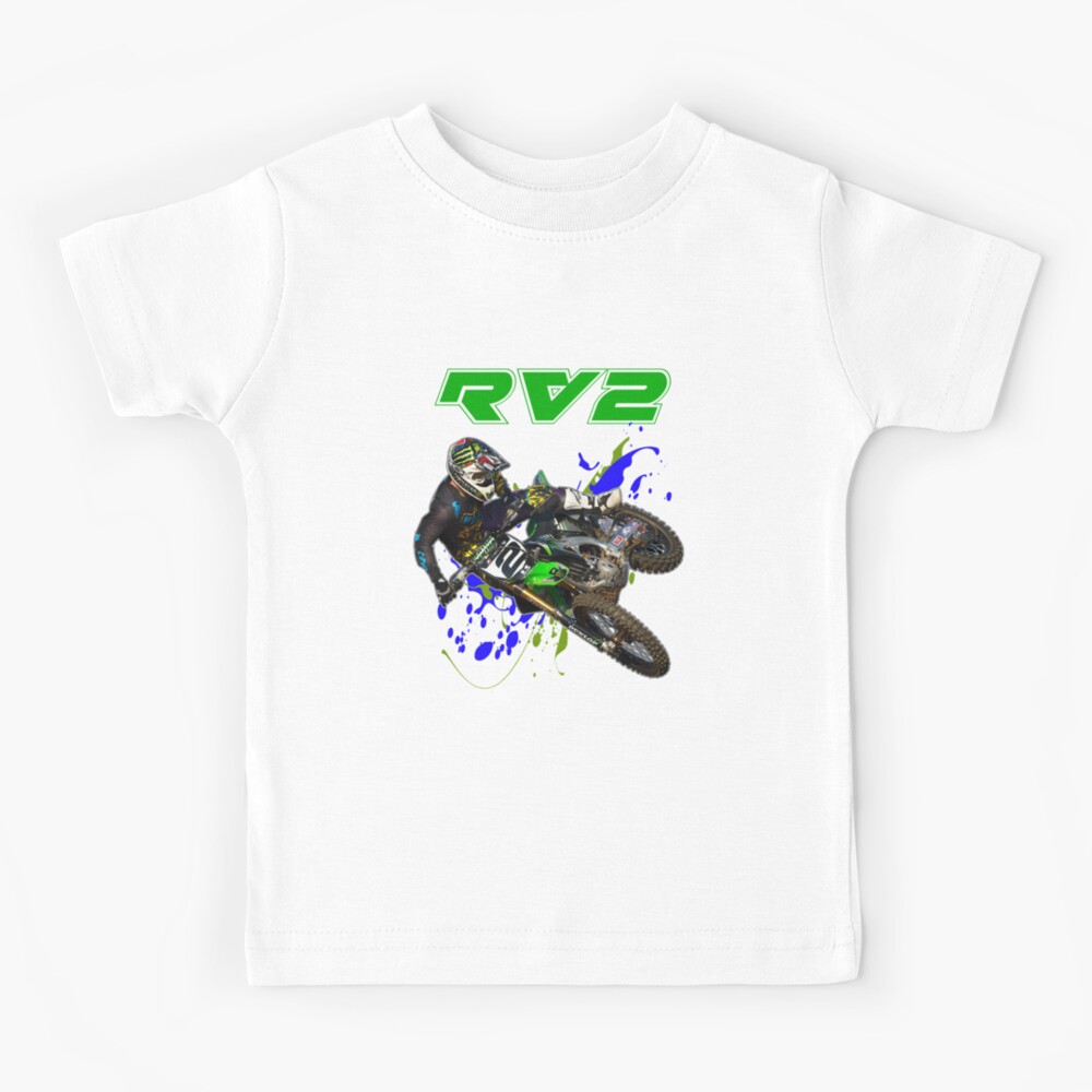 "Ryan Villopoto RV2 Motocross Supercross Champion #2" Kids T-Shirt by ...