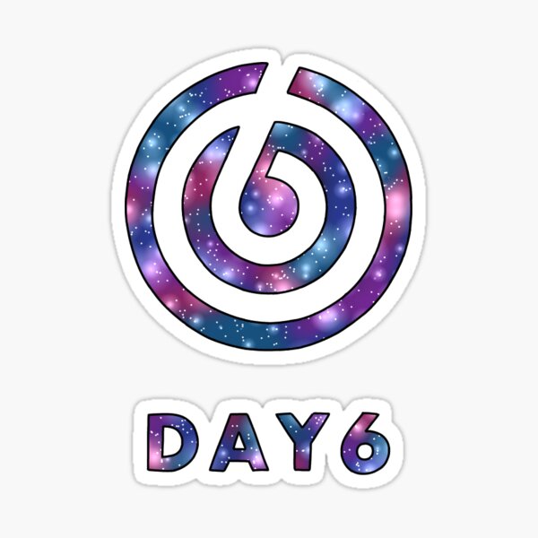 "DAY6 GALAXY LOGO" Sticker for Sale by prismarts | Redbubble