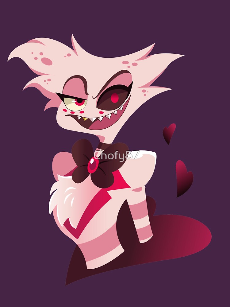 "Angel Dust" T-shirt for Sale by Chofy87 | Redbubble | hazbin hotel t ...