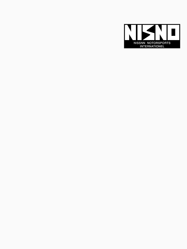 "NISNO Initial D NISMO Old Logo Spoof White" Essential T-Shirt for Sale ...