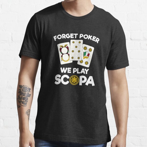 "Funny Scopa Quote Italian Card Game" T-shirt by zeno27 | Redbubble
