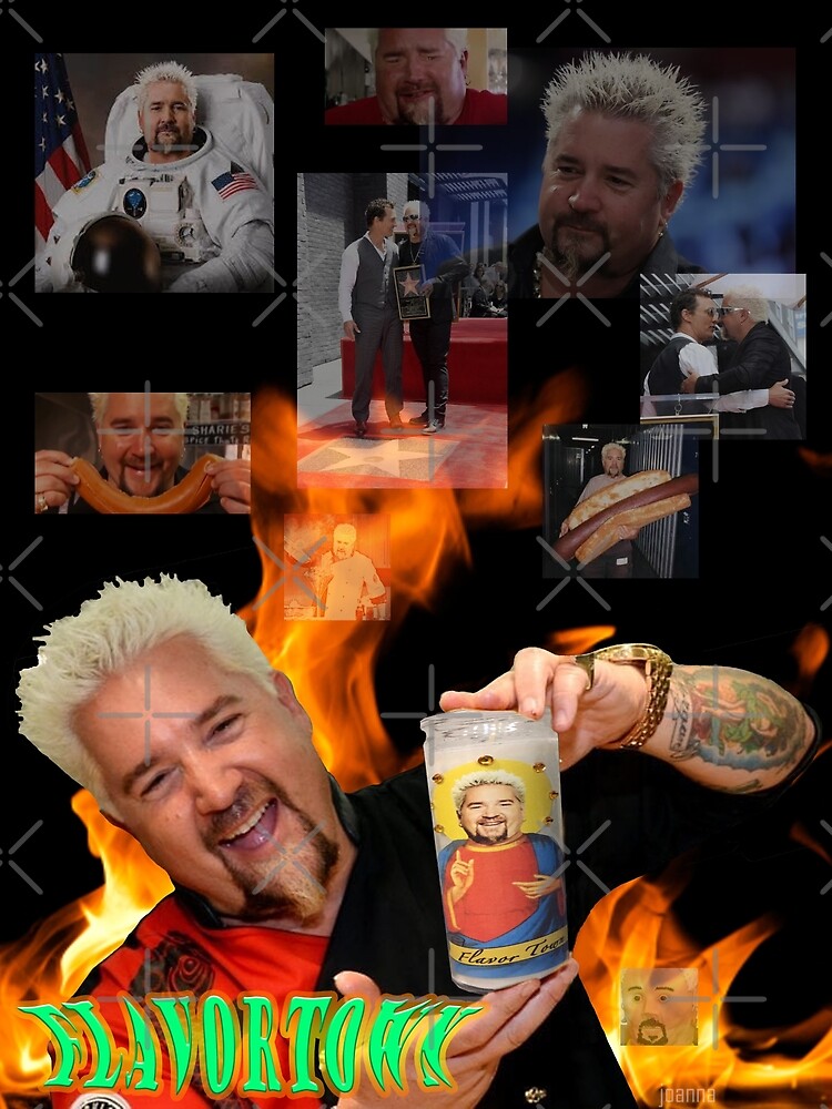 "Guy Fieri Bootleg Print" Poster for Sale by mybudle23 | Redbubble