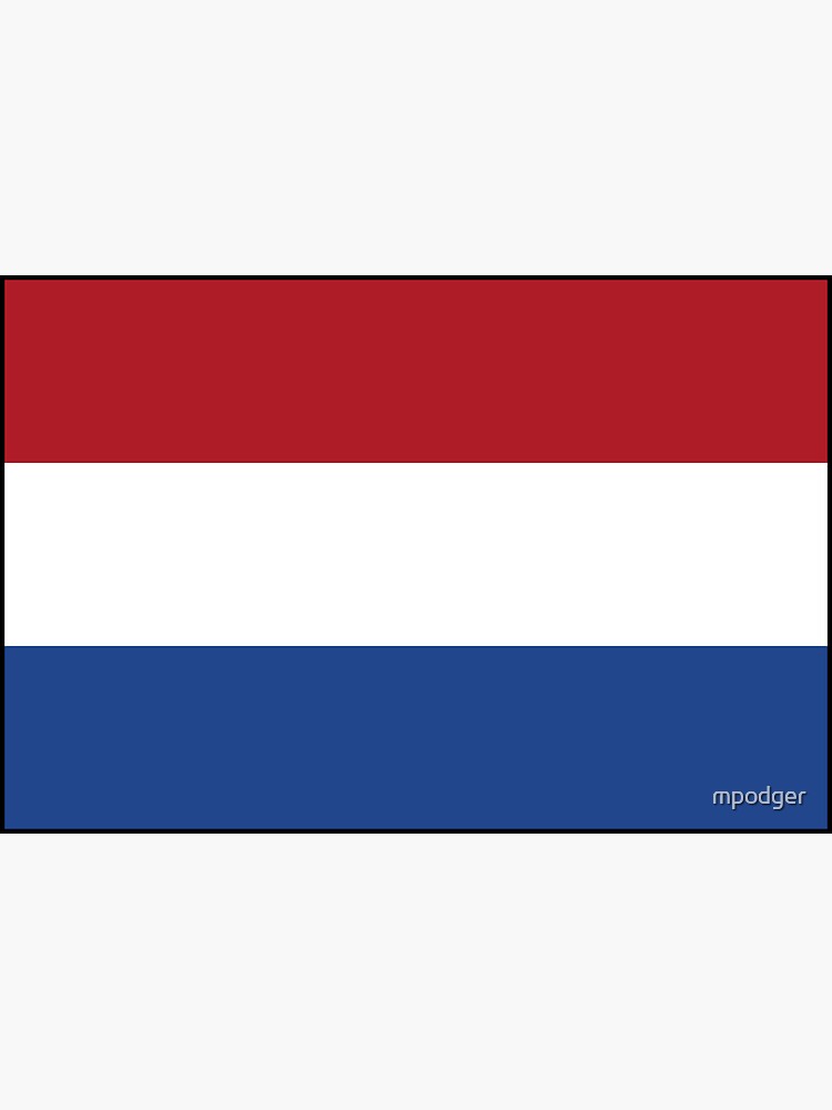 "Netherlands Flag Stickers, Gifts and other Goodies" Sticker for Sale ...