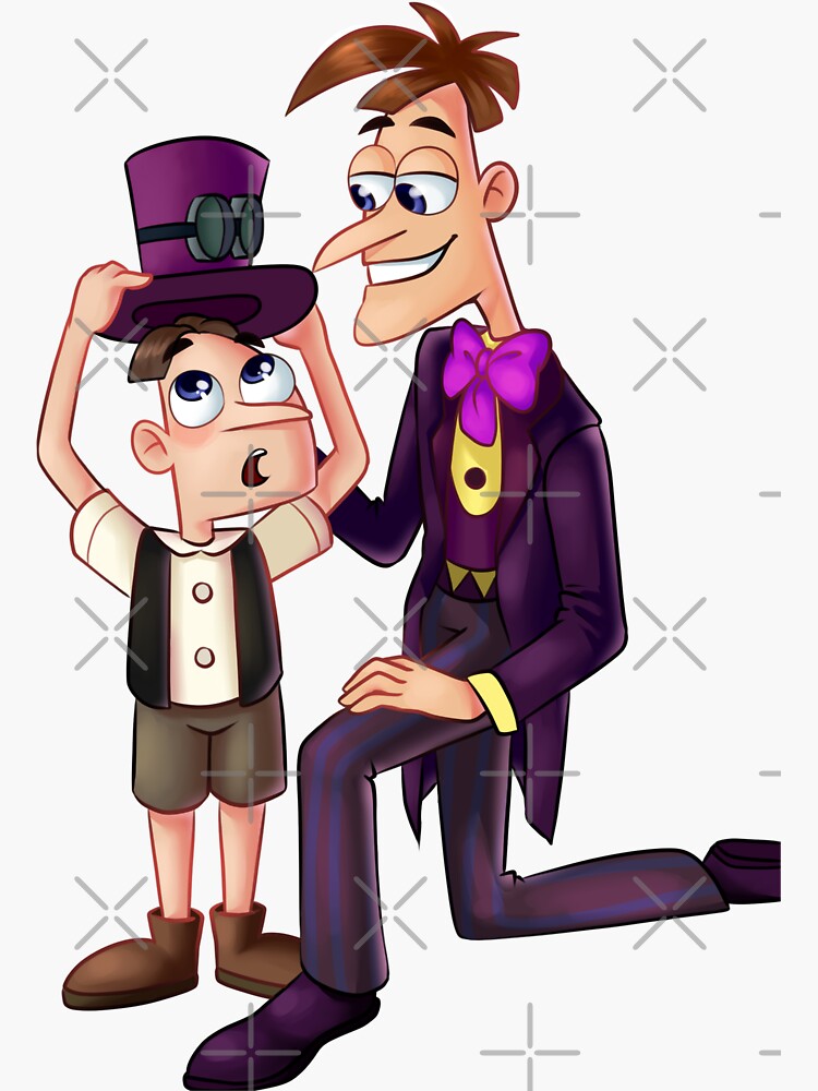 "Doof n Doof" Sticker for Sale by sleepybella | Redbubble