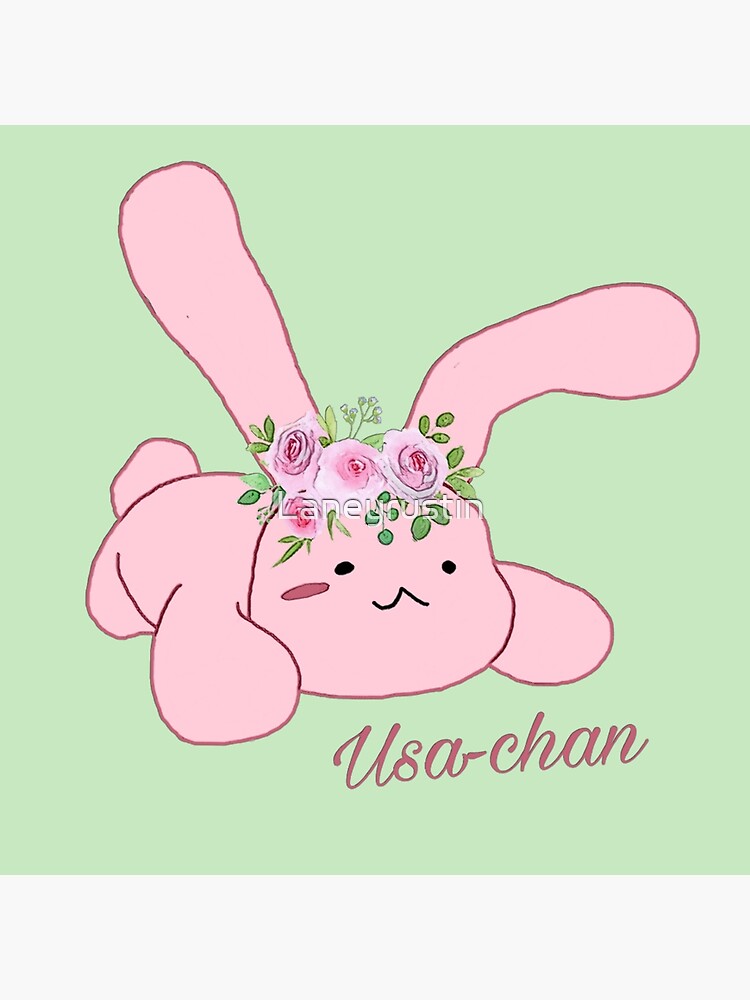 "Usa-chan" Poster for Sale by Laneyrustin | Redbubble