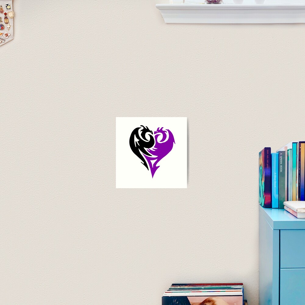 "Descendants Mal logo" Art Print for Sale by sarahxxdll | Redbubble