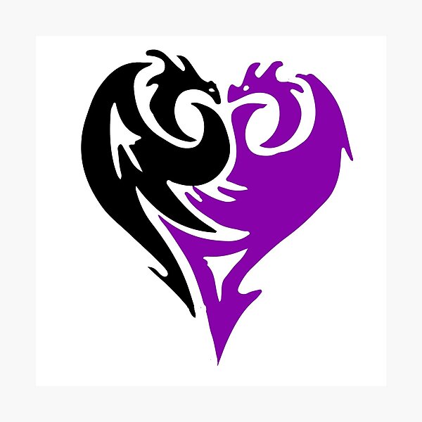 "Descendants Mal logo" Photographic Print by sarahxxdll | Redbubble