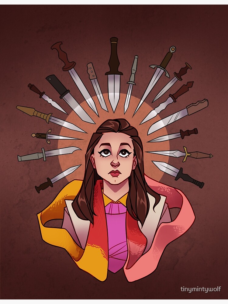 "Knives Out" Poster for Sale by tinymintywolf | Redbubble