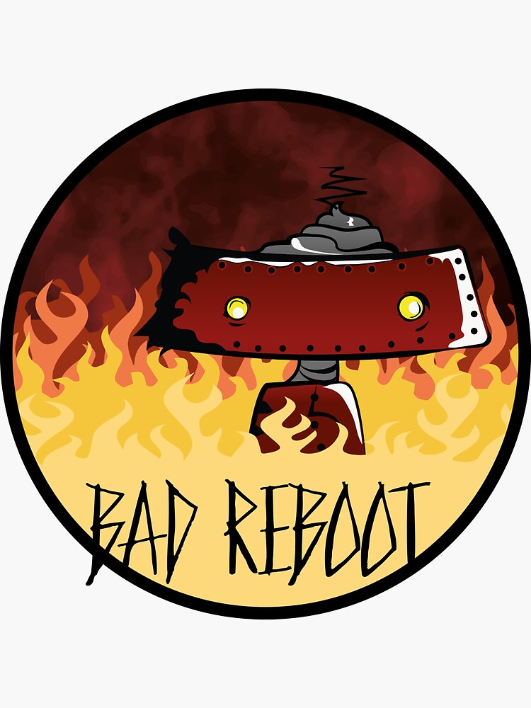 "Bad Reboot" Sticker for Sale by Mansemat | Redbubble