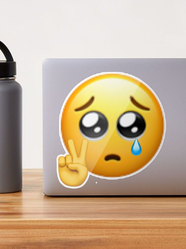 Sad Emoji Stickers Redbubble