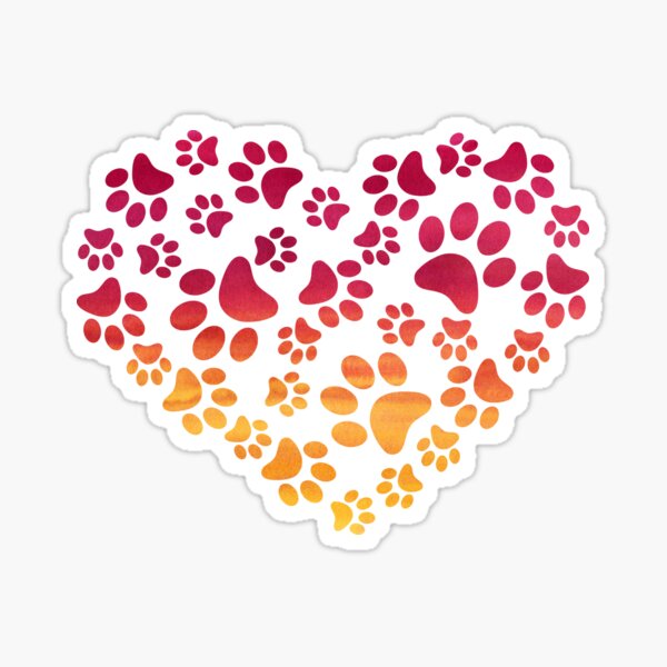 "Hondo's Heart" Sticker for Sale by SlobberedLens | Redbubble