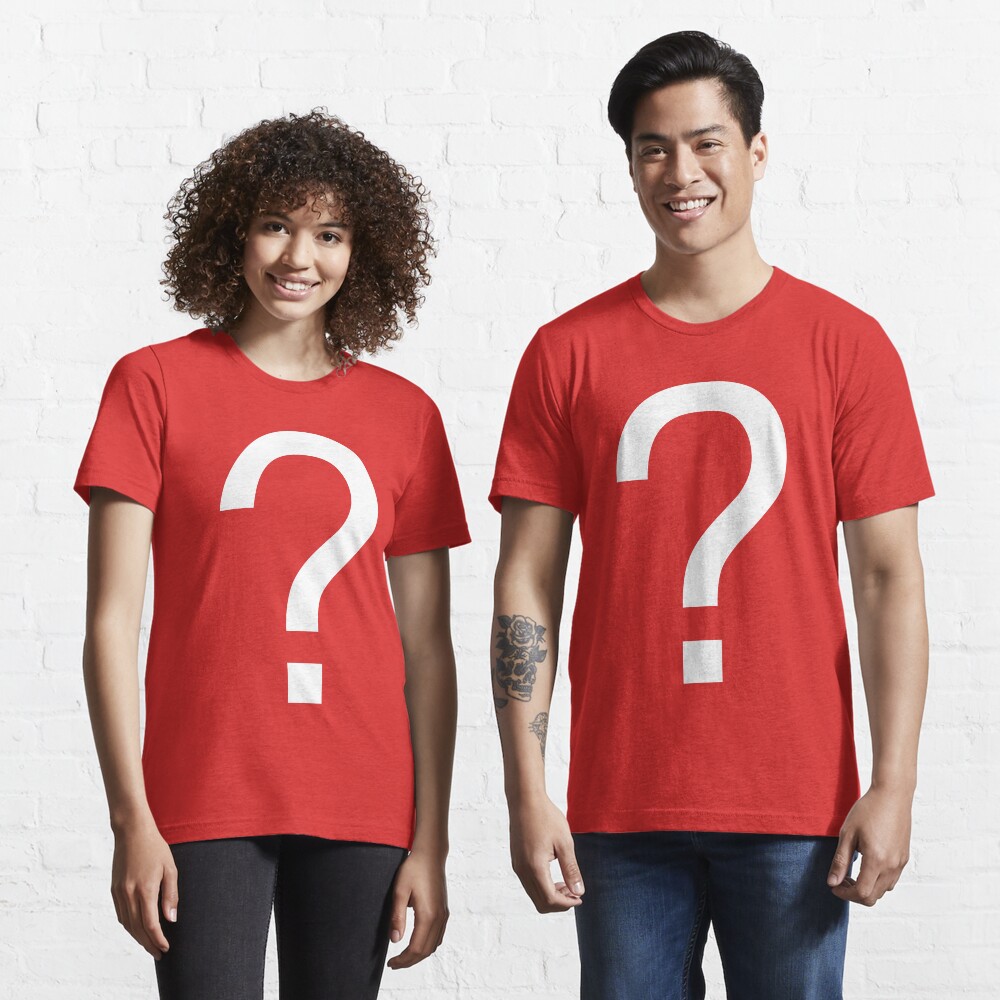 "Question Mark" T-shirt for Sale by albertot | Redbubble | question t ...