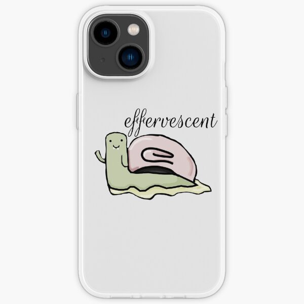 "Saw a Snail Today... Effervescent" iPhone Case for Sale by megs458 ...