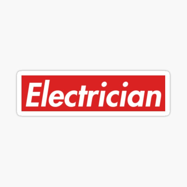 Electrician Stickers | Redbubble