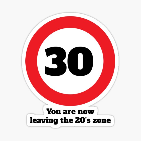 30th Birthday Stickers | Redbubble