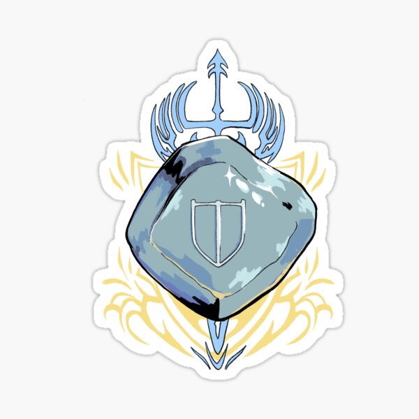 "PLD Job Stone" Sticker for Sale by briochebun | Redbubble