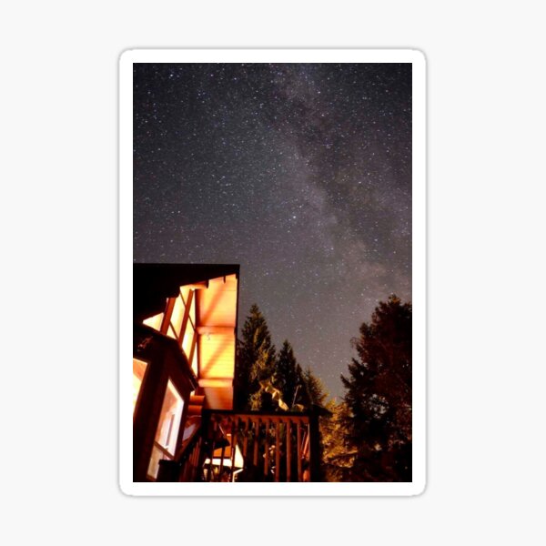 "Starry Night Sky" Sticker for Sale by Yams99 | Redbubble
