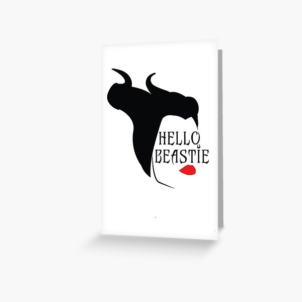 "Hello Beastie" Greeting Card by zedesign | Redbubble