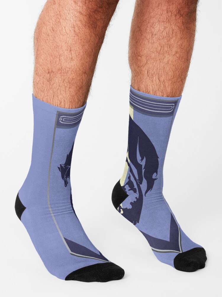 "Fire Emblem 3 Houses: Ashen Wolves Banner" Socks by Exotix | Redbubble