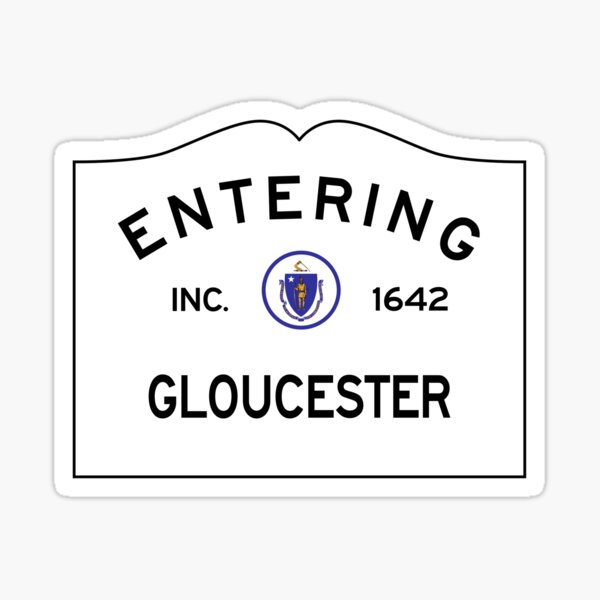 "Gloucester Massachusetts - Commonwealth of Massachusetts Road Sign ...