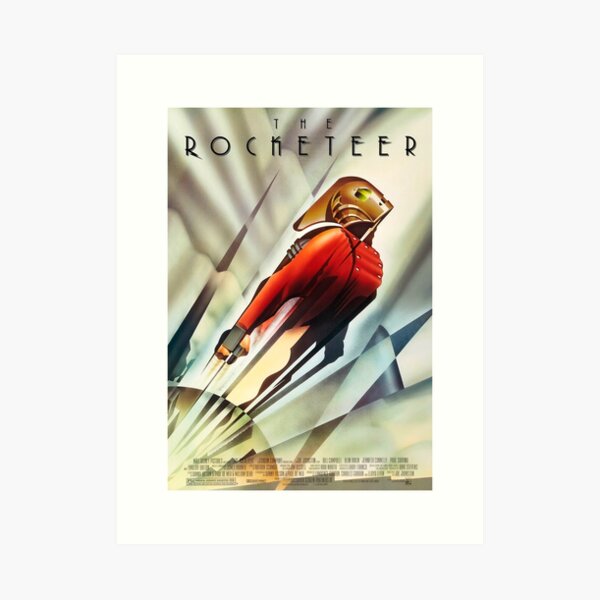 "The Rocketeer movie poster" Art Print for Sale by auswr20000 | Redbubble