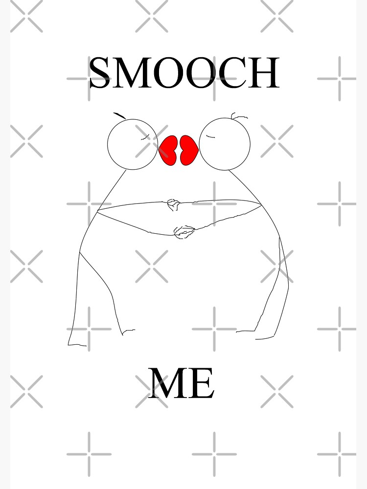 "Smooch me" Sticker for Sale by oxoxoxo | Redbubble