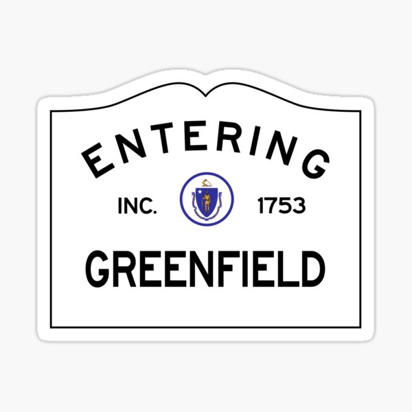 "Entering Greenfield Massachusetts - Commonwealth of Massachusetts Road ...